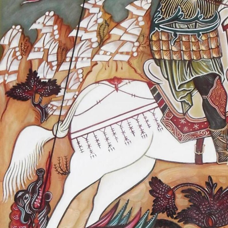 Saint George. Byzantine Icon Handmade Painted. Made Only on Demand. - Etsy