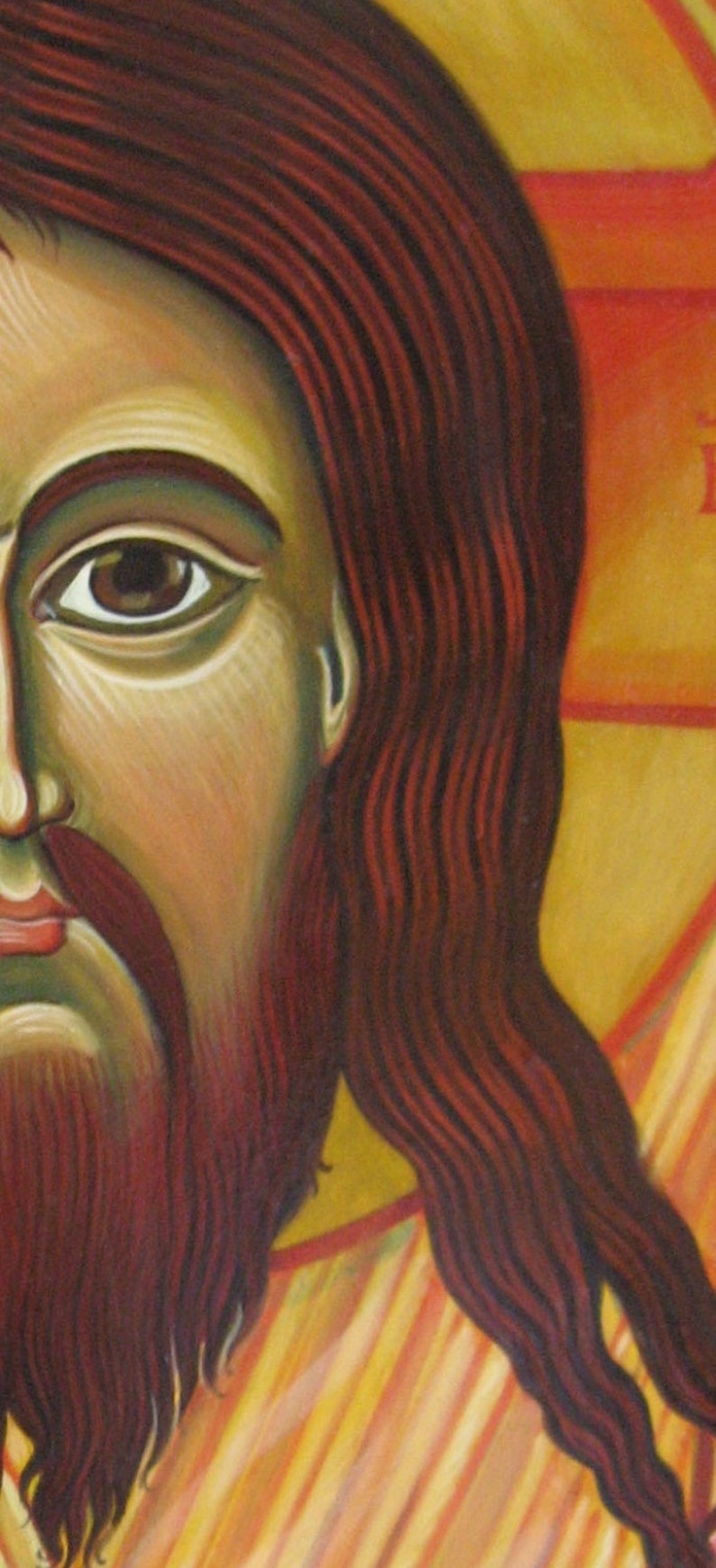 Mandylion. The Holy Face. Jesus Christ. Byzantine icon | Etsy