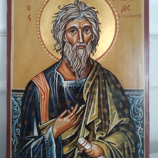 Saint Andrew Icon - Etsy