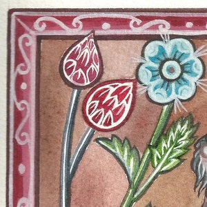 Medieval Devil. Original Hand Painting. - Etsy