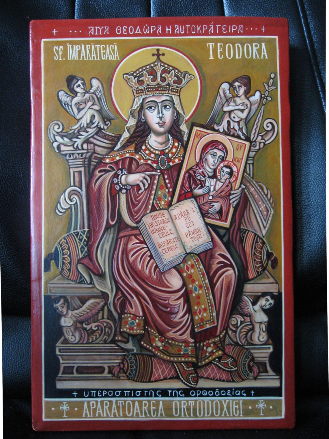 Saint Empress Theodora Protector of Orthodoxy. Byzantine Icon - Etsy