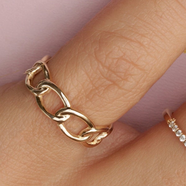 Double Infinity Knot Gold Ring, Unique Wedding Ring Unisex, Women ... Double Infinity Knot Gold Ring, Unique Wedding Ring Unisex, Women ...