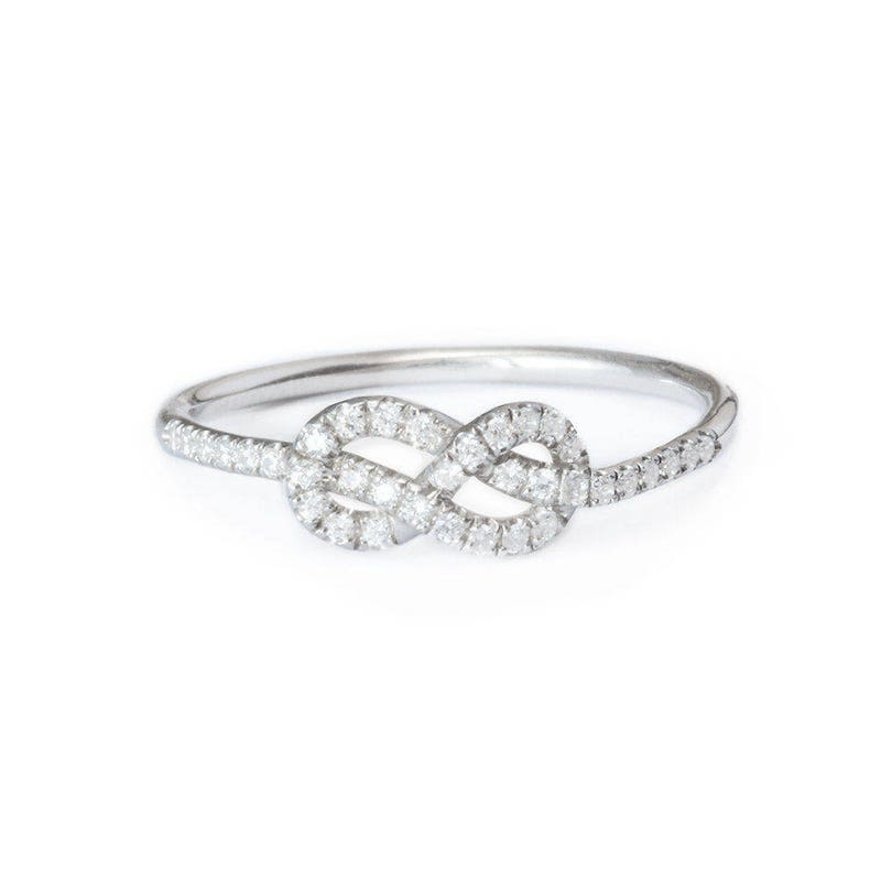 Infinity Knot Ring - Etsy