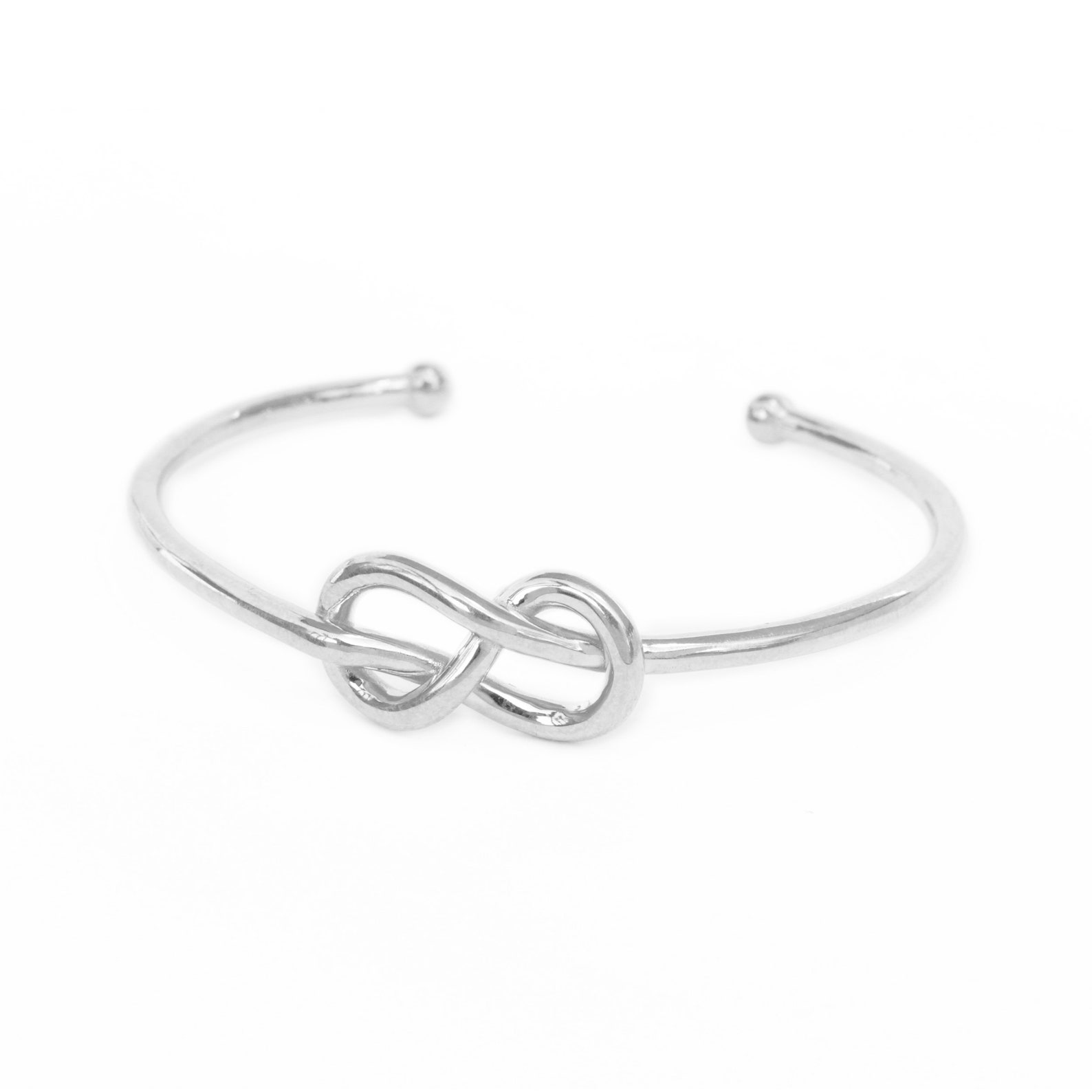 Infinity Bangle Bracelet Knot Gold Cuff Bangle Diamond Cuff - Etsy