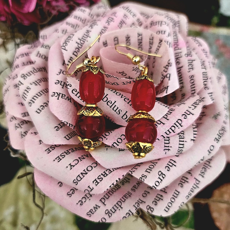 Venetian Glass Ruby - Etsy