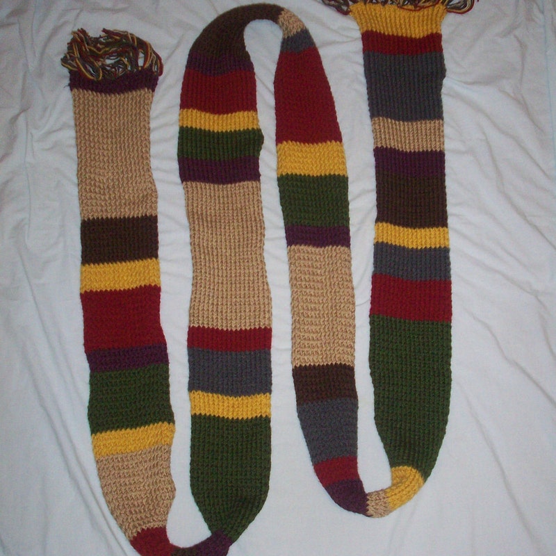 Doctor Who Scarf - Etsy