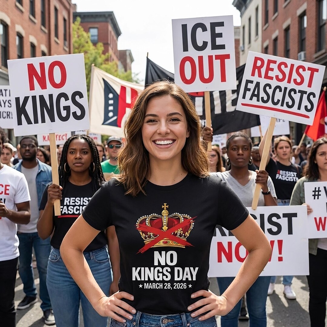 No Kings Day T-shirt | March 28, 2026 Commemorative Tee | I Was There ...