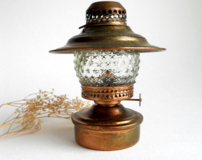 Vintage Mini Oil Lamp, Lantern - Etsy