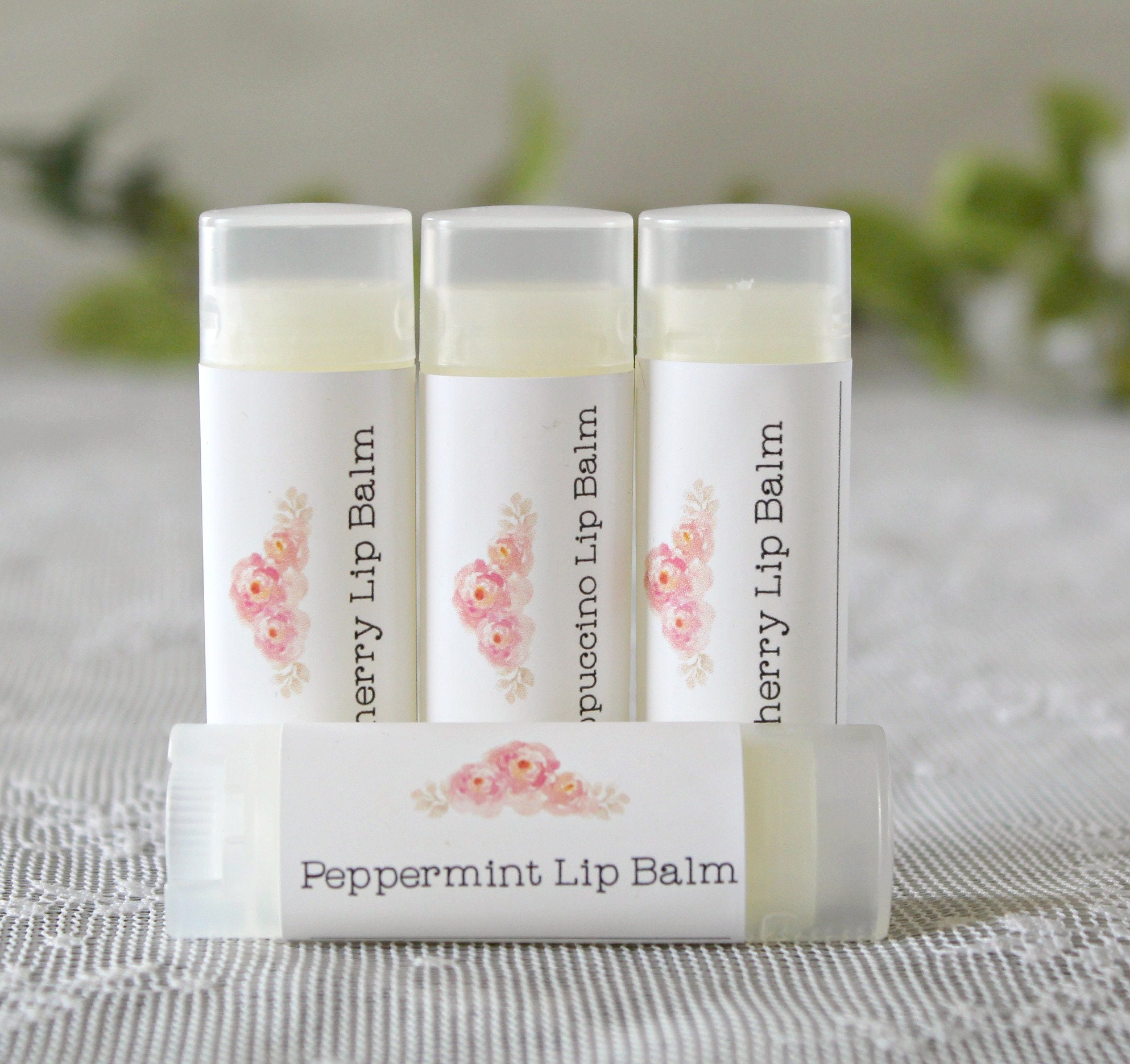 Lip Balm / Chapstick / Natural Chapstick / Natural Lip Balm ...