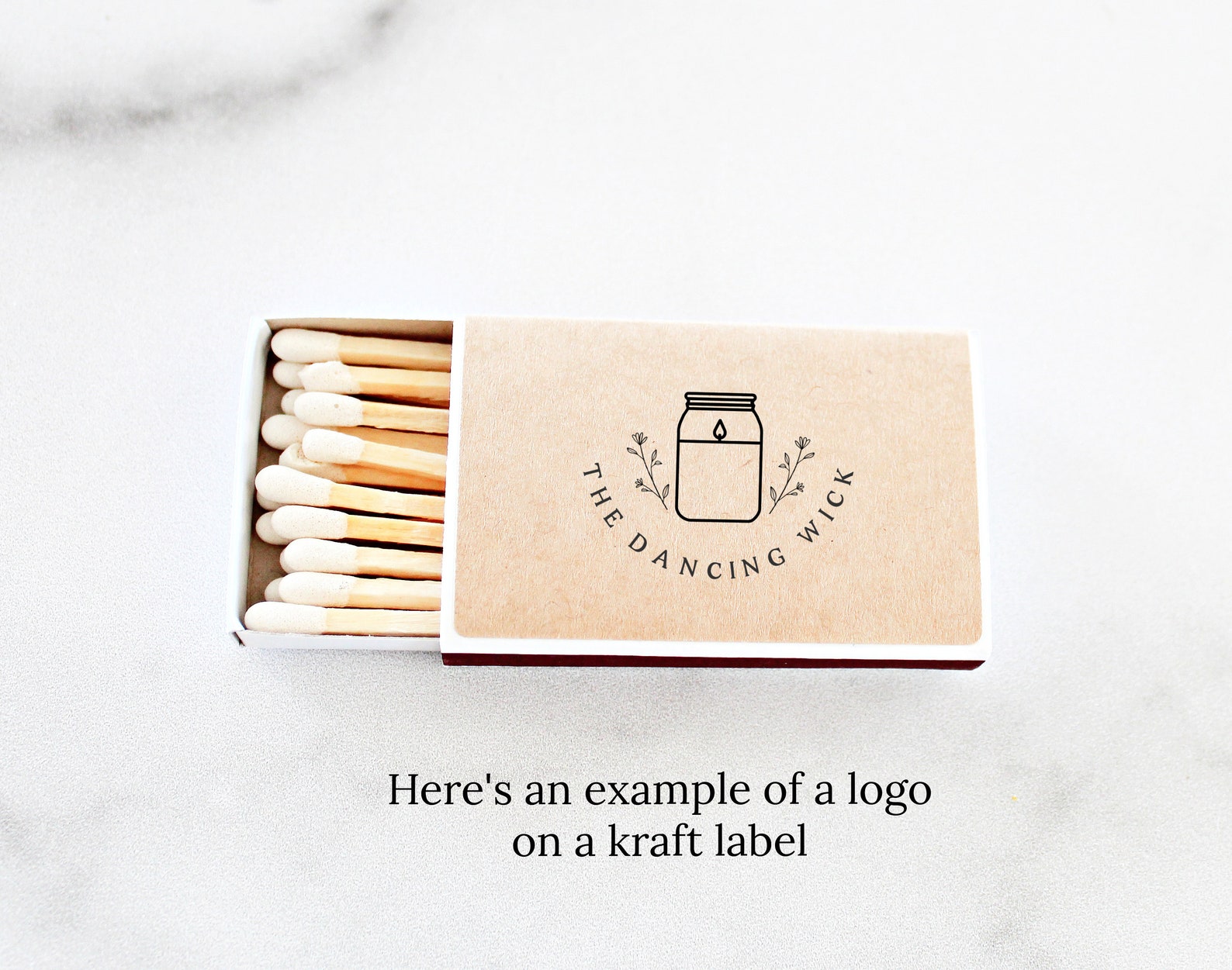 Bulk Logo Match Boxes / Custom Brand Design / Personalized Matches ...