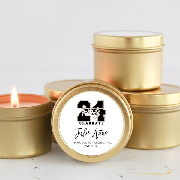 Bulk Graduation Candle Etsy