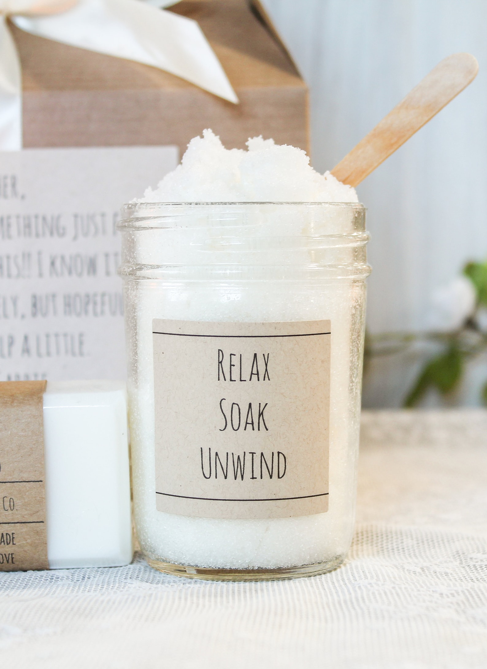 Stress Relief Care Package / Relaxation Self Care Gift Box for Friend ...