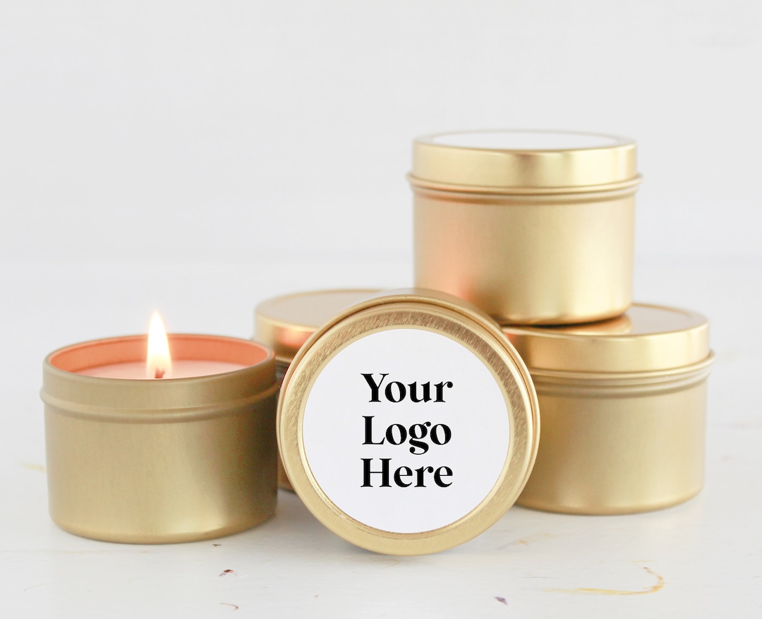 Corporate Logo Gifts / Bulk Business Gifts /set of 10 Candle Favors ...