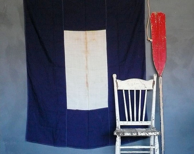 Vintage Naval Signal Flag. P for Papa - Etsy