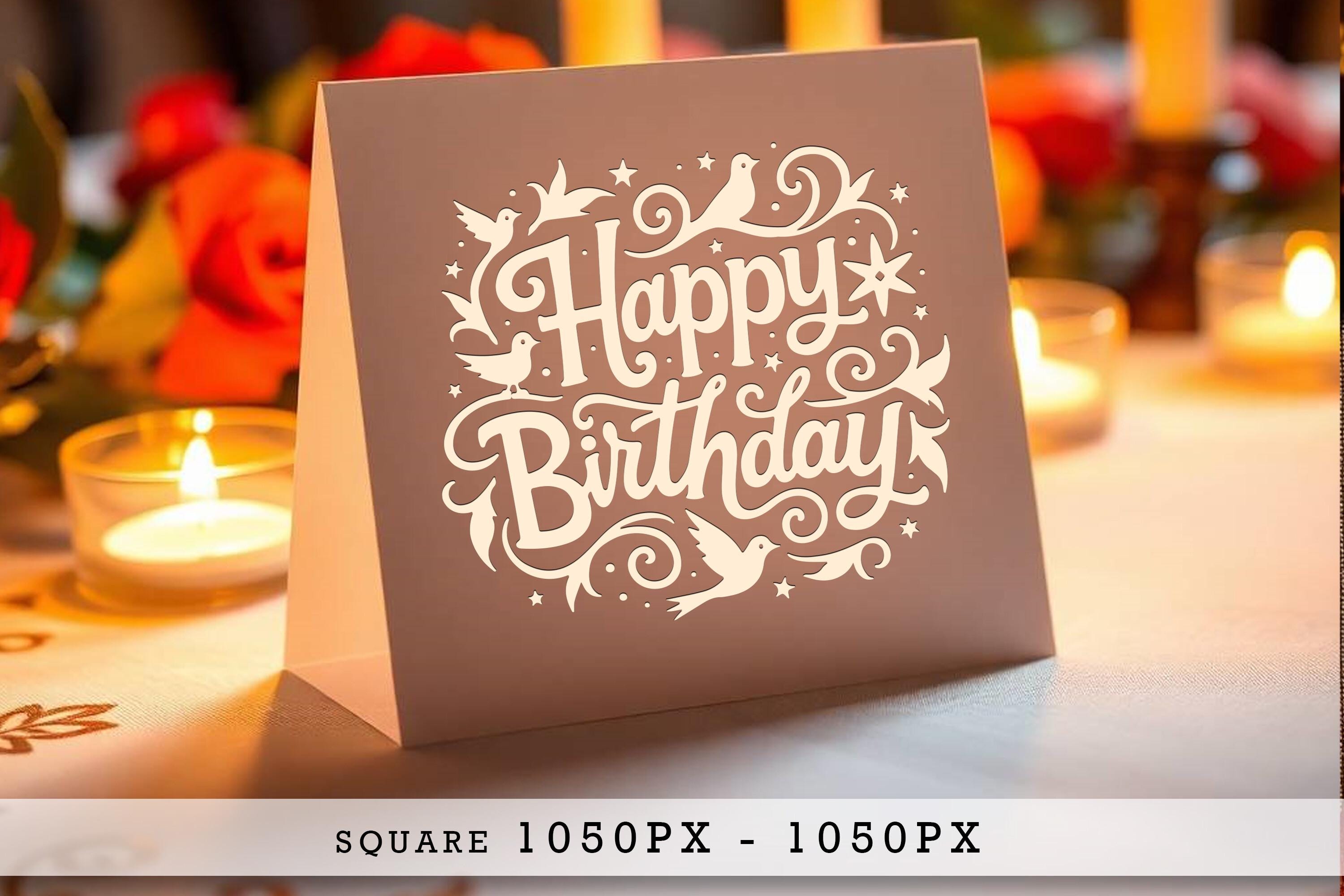 Cricut Card SVG Bundle – Layered Greeting Card Templates for Cricut ...