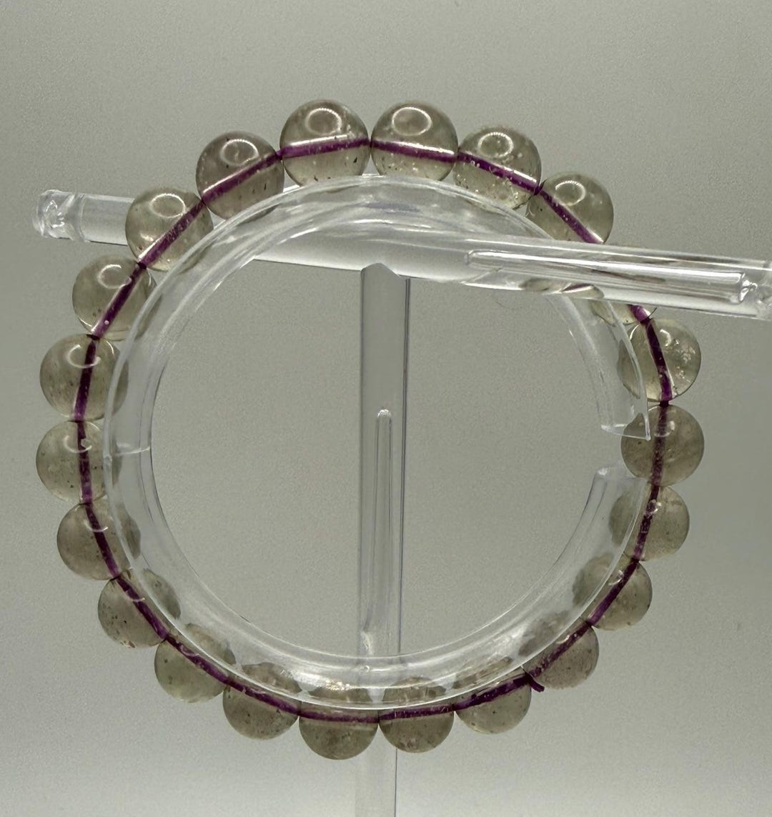 Rare Purple Libyan Glass W/ Bubbles - 8mm - A1-0042 - Etsy