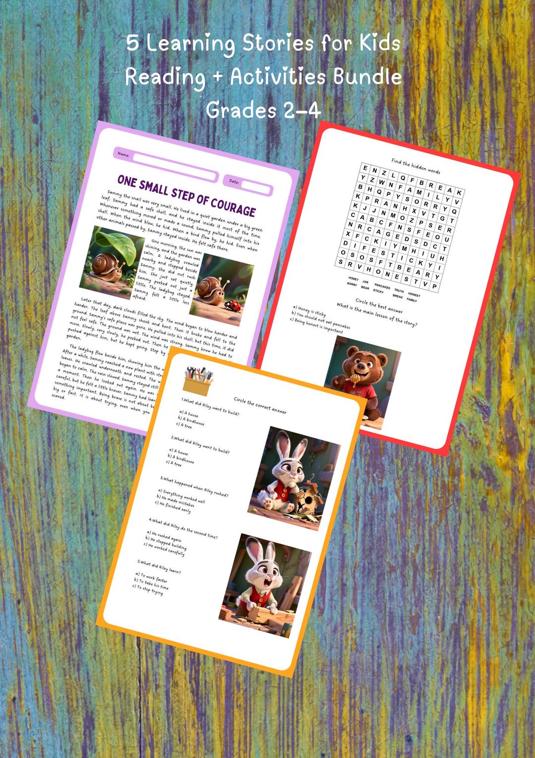 5 Social Emotional Learning Stories for Kids | Printable Worksheets ...