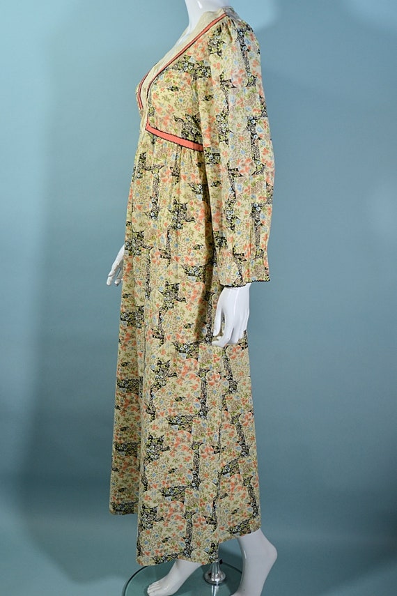 Vintage 70s/60s maxi gown - munimoro.gob.pe