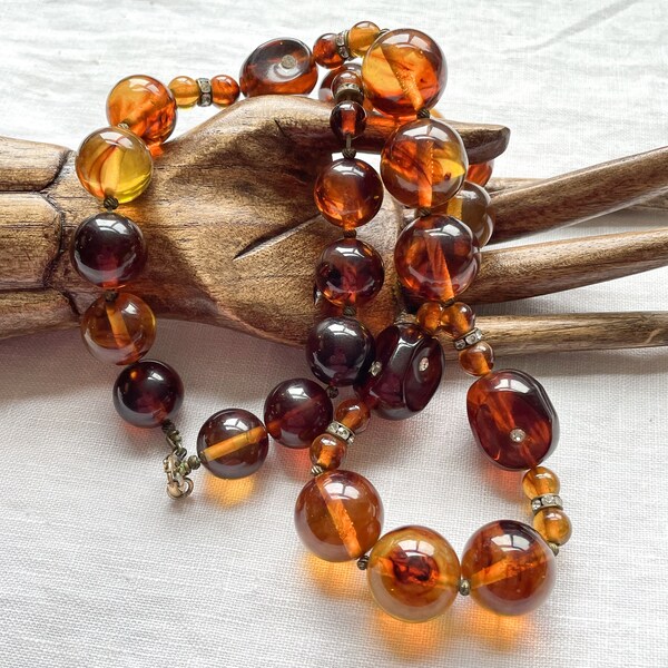 Bakelite Necklace - Etsy