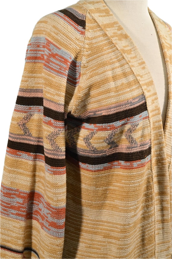 Vintage 70s Southwestern Cardigan by Duet M - Gem