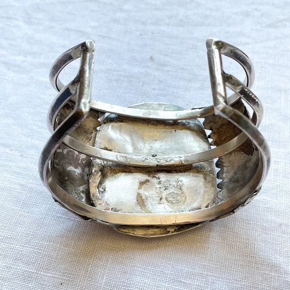 Dan Simplicio Sterling Turquoise Snake Statement Cuff… - Gem