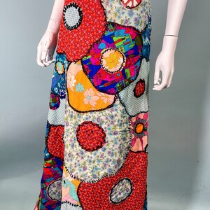 Vintage 60s Patchwork Skirt, Handmade Long Hippie Skirt, 31" Waist - Etsy