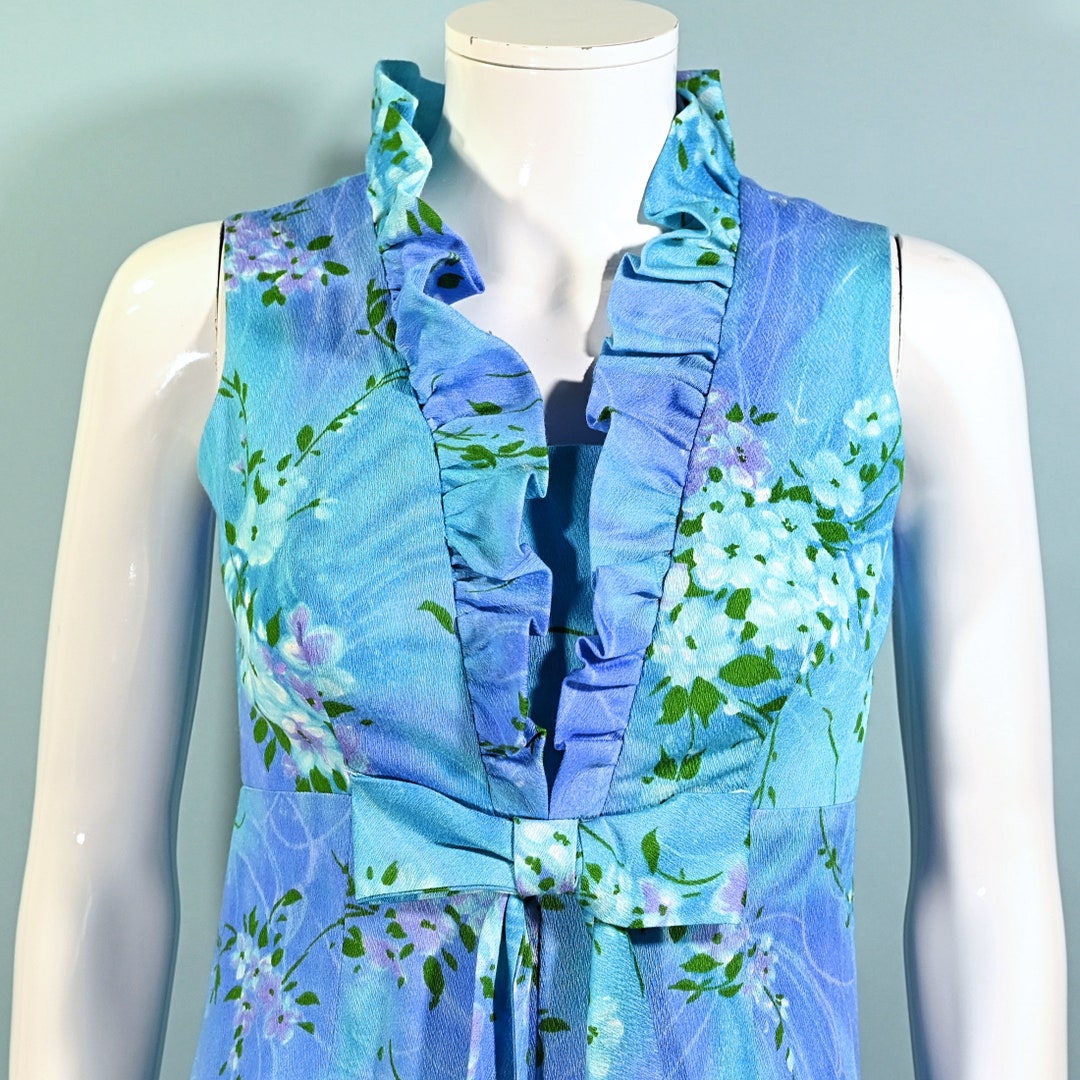 Vintage 60s/70s Hawaiian Maxi/jumpsuit/palazzo Pants, Kimo's Polynesian ...