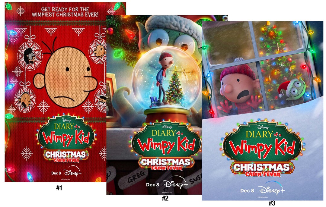 Diary of a Wimpy Kid Christmas Cabin Fever 2023 Movie Poster - Etsy UK