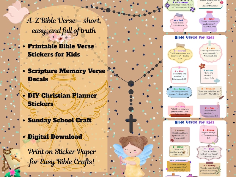 Christian Alphabet Coloring Book | A-Z Bible Characters, Letter Tracing ...