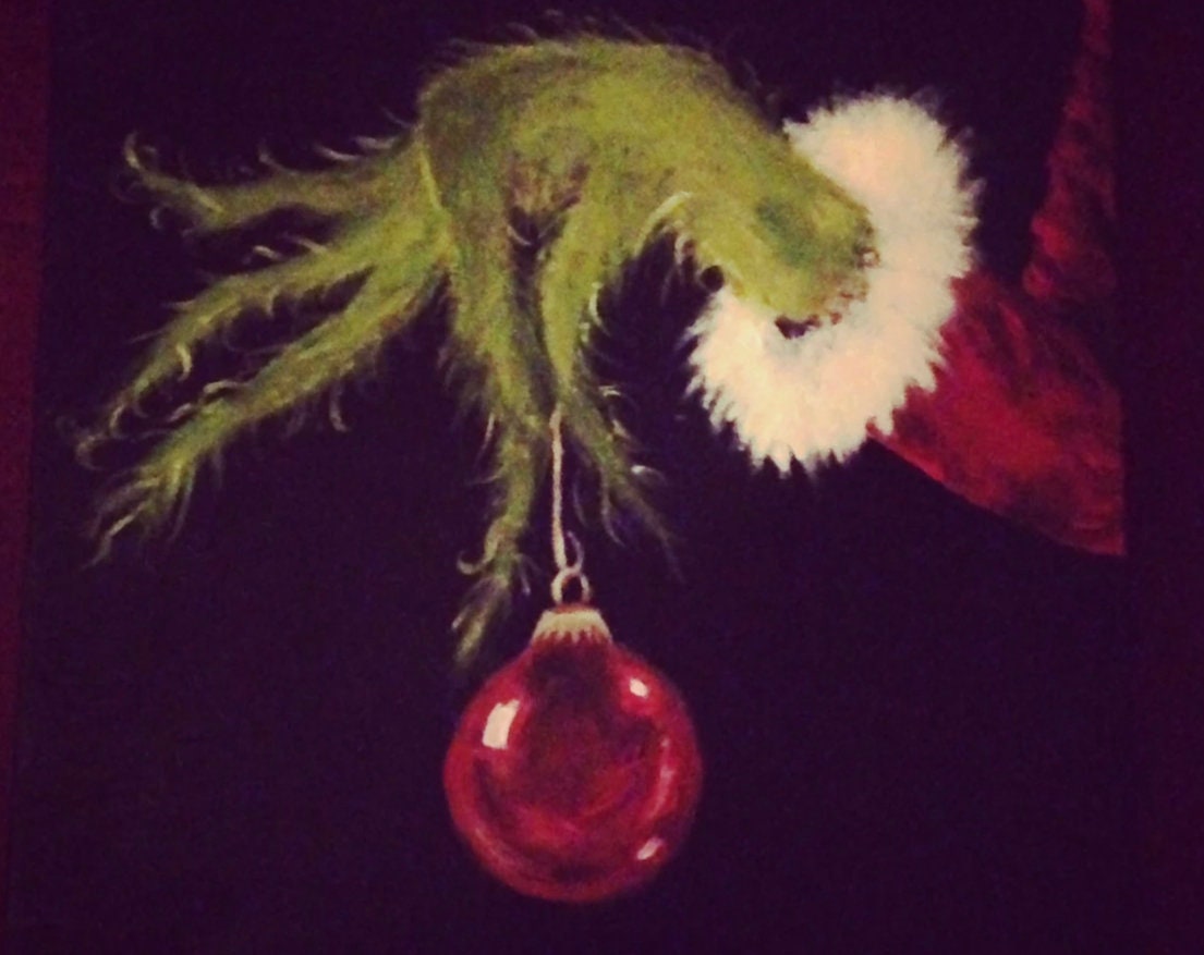 Grinch Painting - Etsy