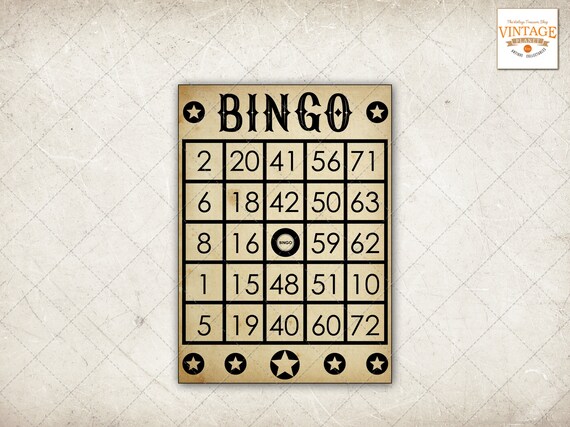 Vintage 1992 Bright Colors in Graphics Bingo Game Cards 3 X 1 3/4 ...