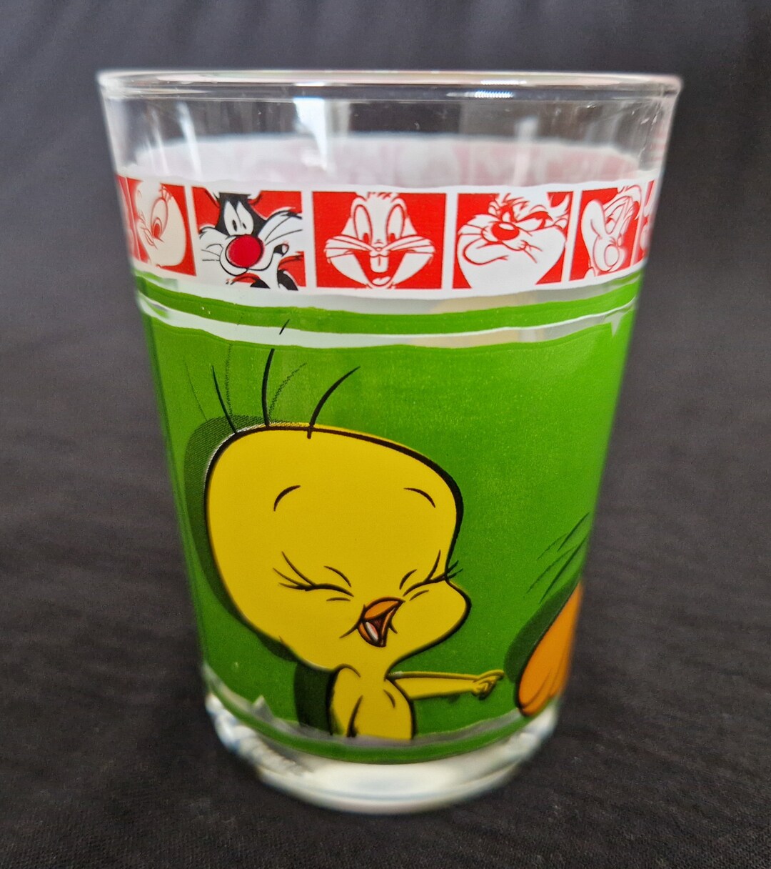 Tweety Bird Winking Glass Looney Tunes Strip Sylvester France - Etsy