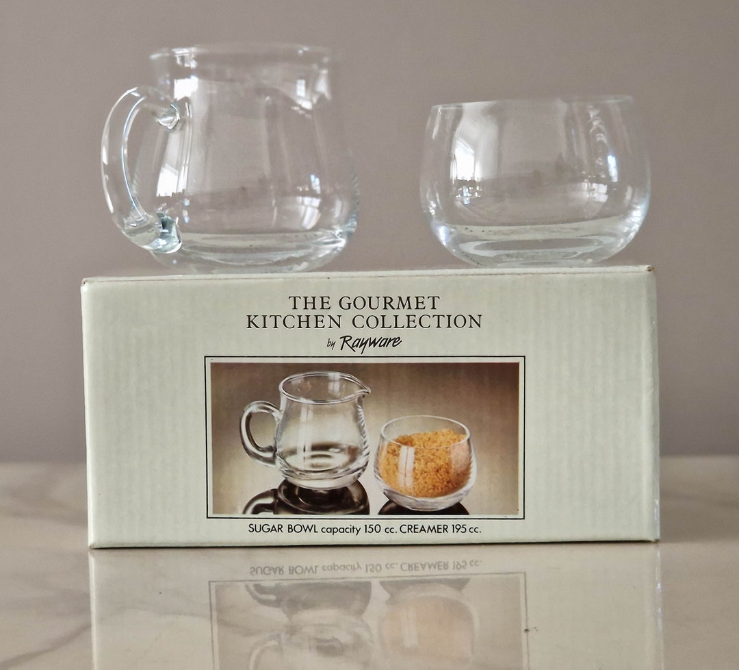 The Gourmet Kitchen Collection by Rayware Sugar Bowl & Creamer Set, New ...