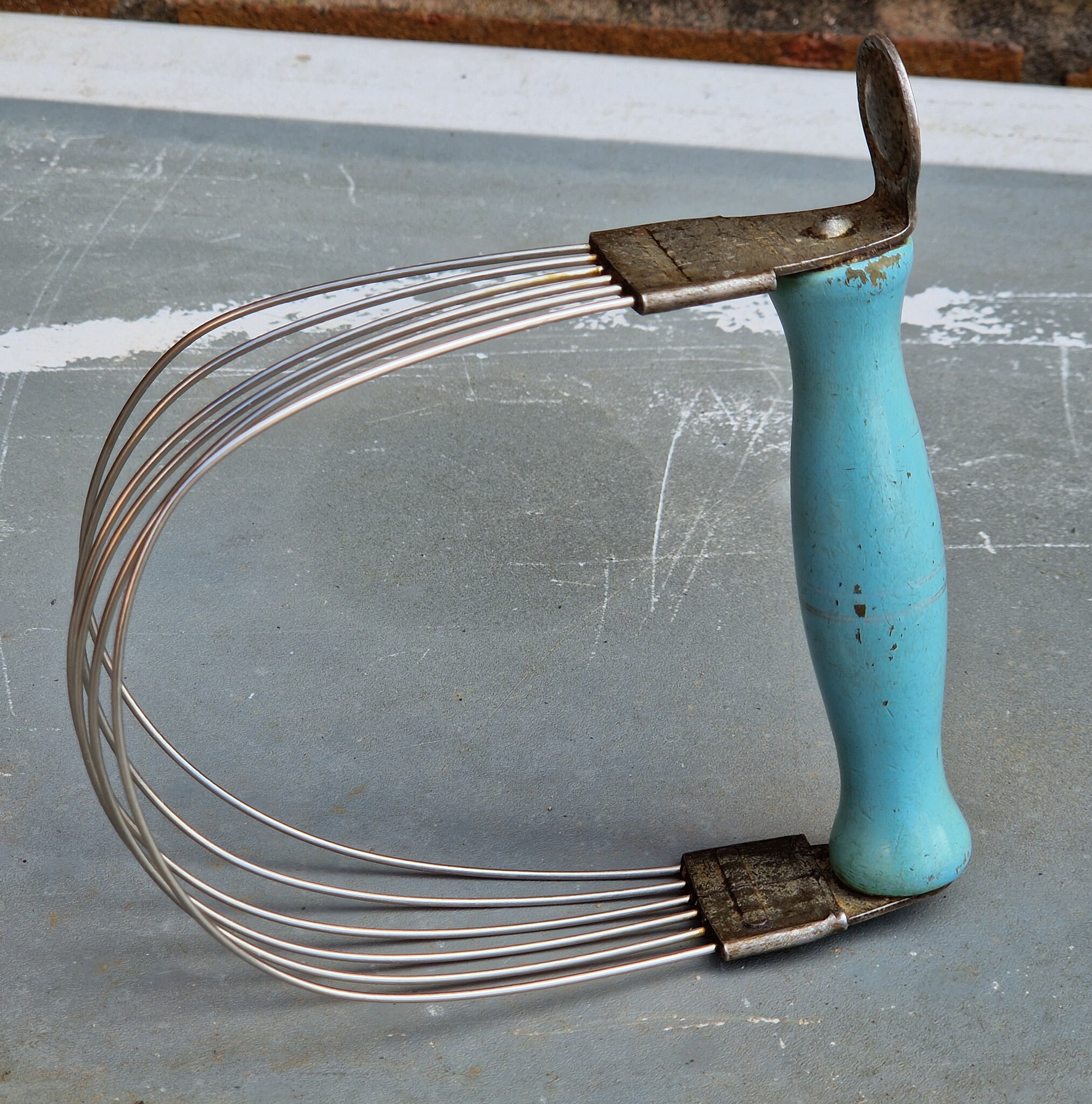 Antique Vintage Pastry Cutter | Cute Shabby Chic Kitchen Decor | Blue ...