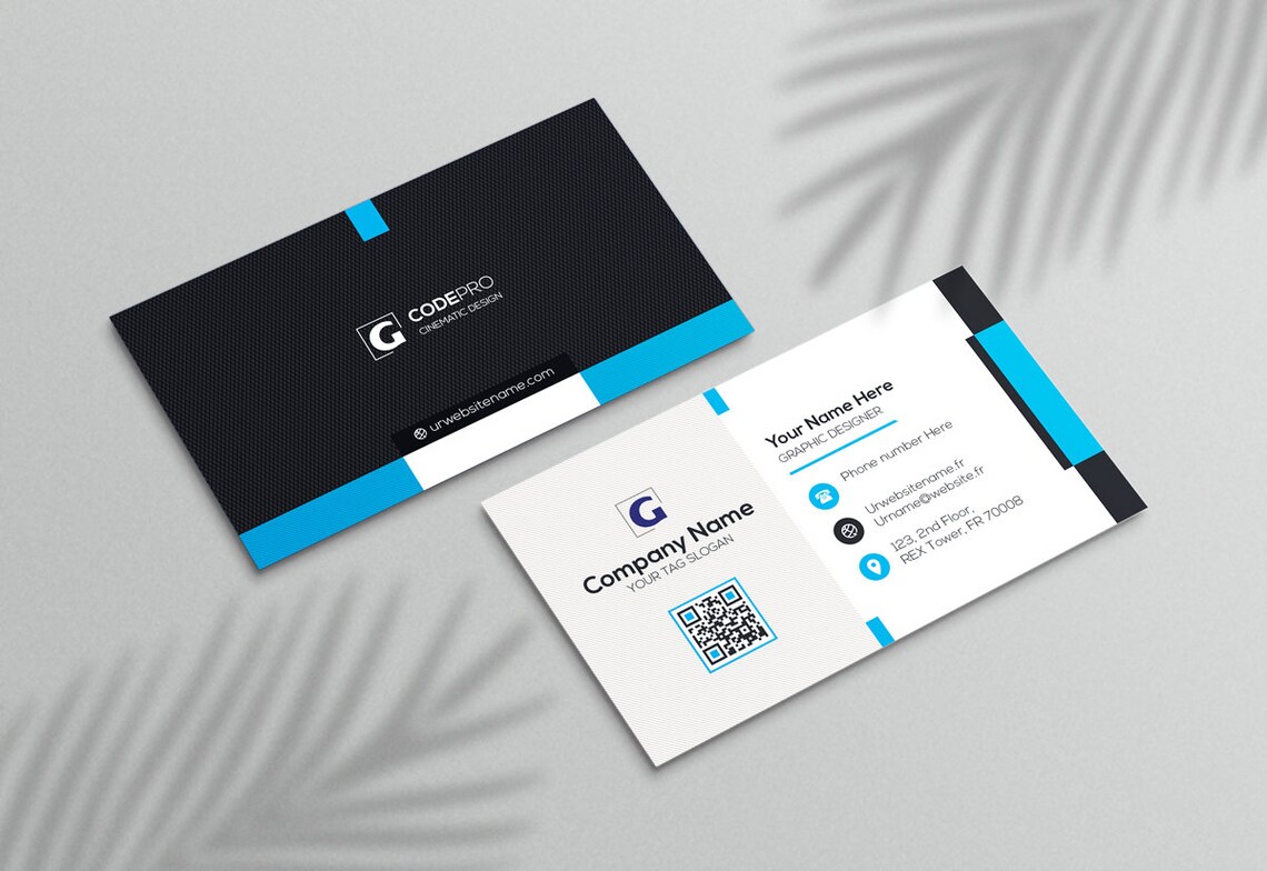 Professional Business Card Design Templates - Corporate Designs - 4 ...