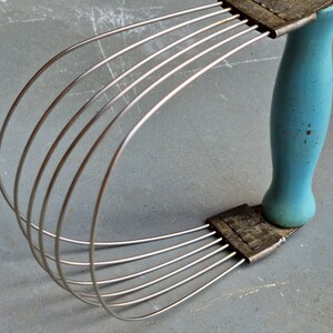 Antique Vintage Pastry Cutter | Cute Shabby Chic Kitchen Decor | Blue ...