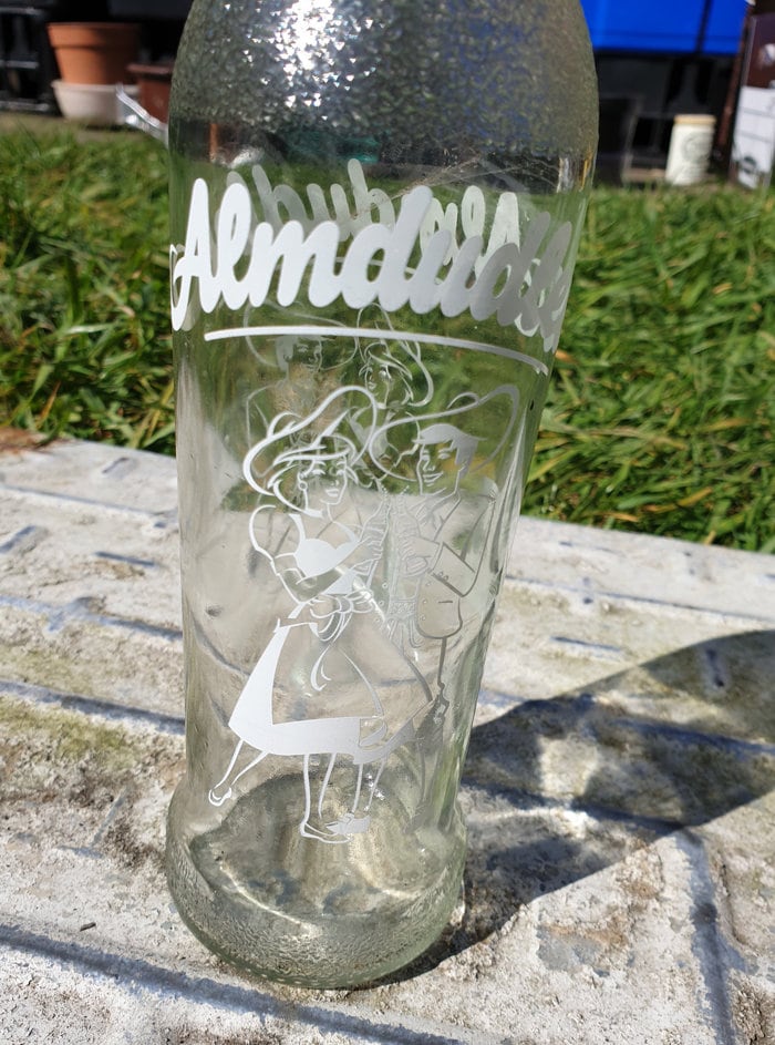 Vintage Almdudler Austrian SODA BOTTLE Clear Empty Bottle - Etsy Ireland