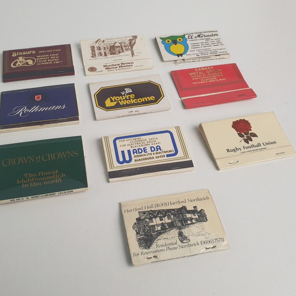 Matchbox Label - Etsy UK