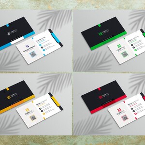 Professional Business Card Design Templates - Corporate Designs - 4 ...