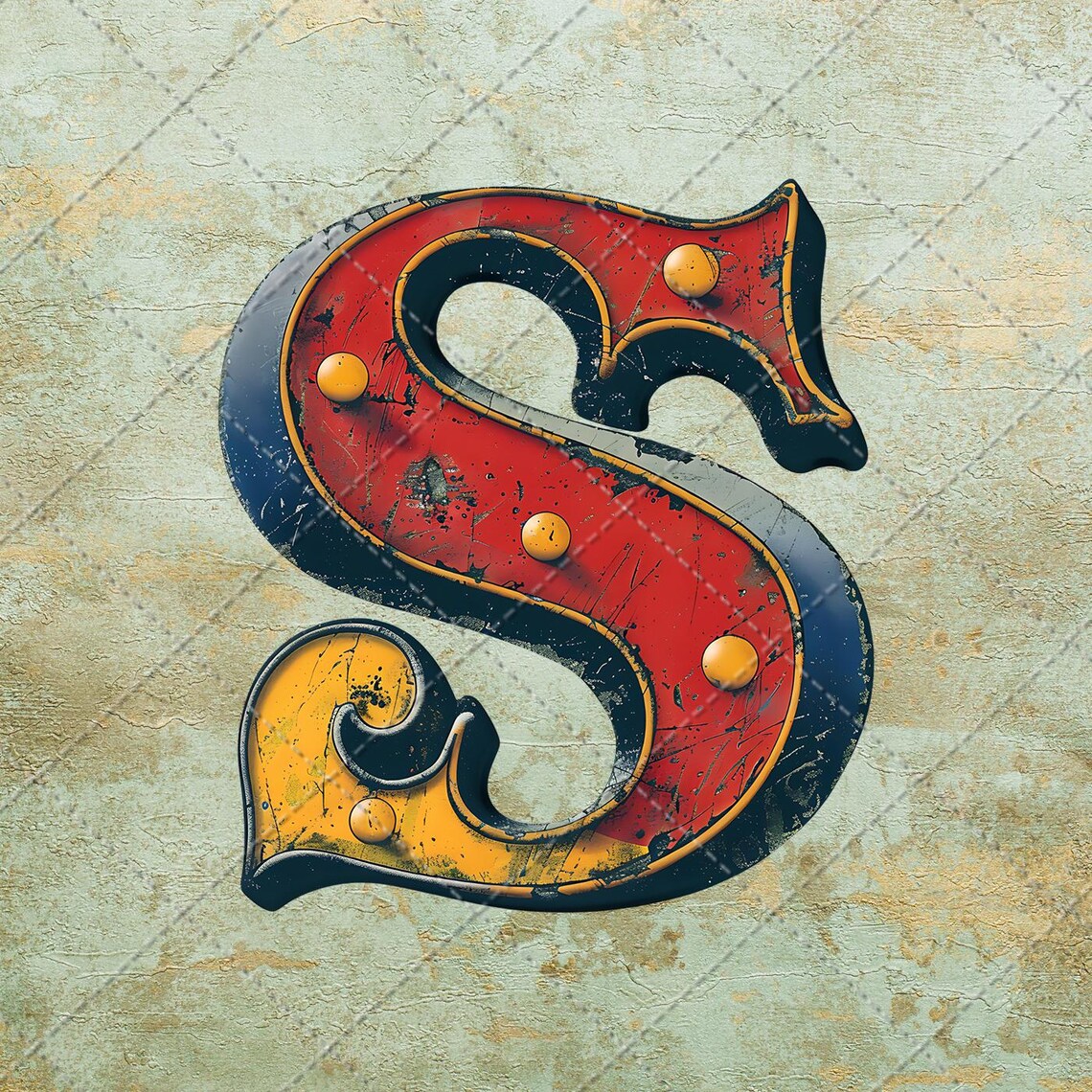 Bright Bold Colourful Vintage Typography Carnival Alphabets Circus ...