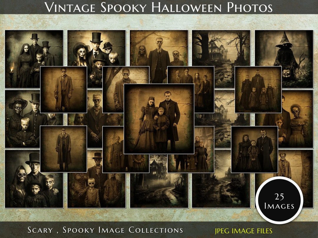 Collection of Spooky Scary Halloween Photos - Printable Images for Junk ...