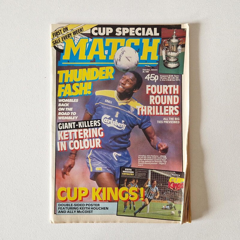 Football Magazine Cover - Etsy UK