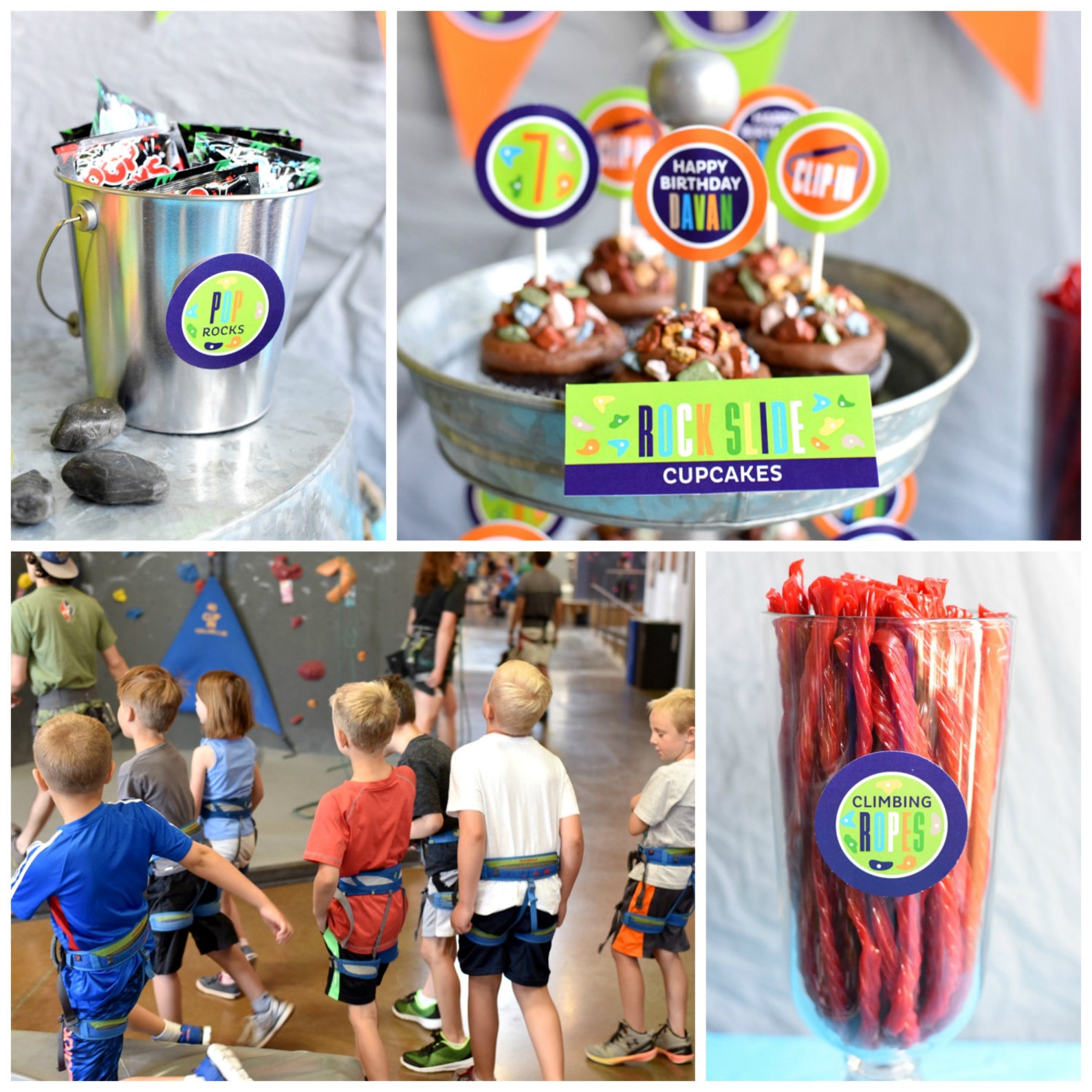 INSTANT DOWNLOAD Rock Climbing Birthday Party Package. - Etsy