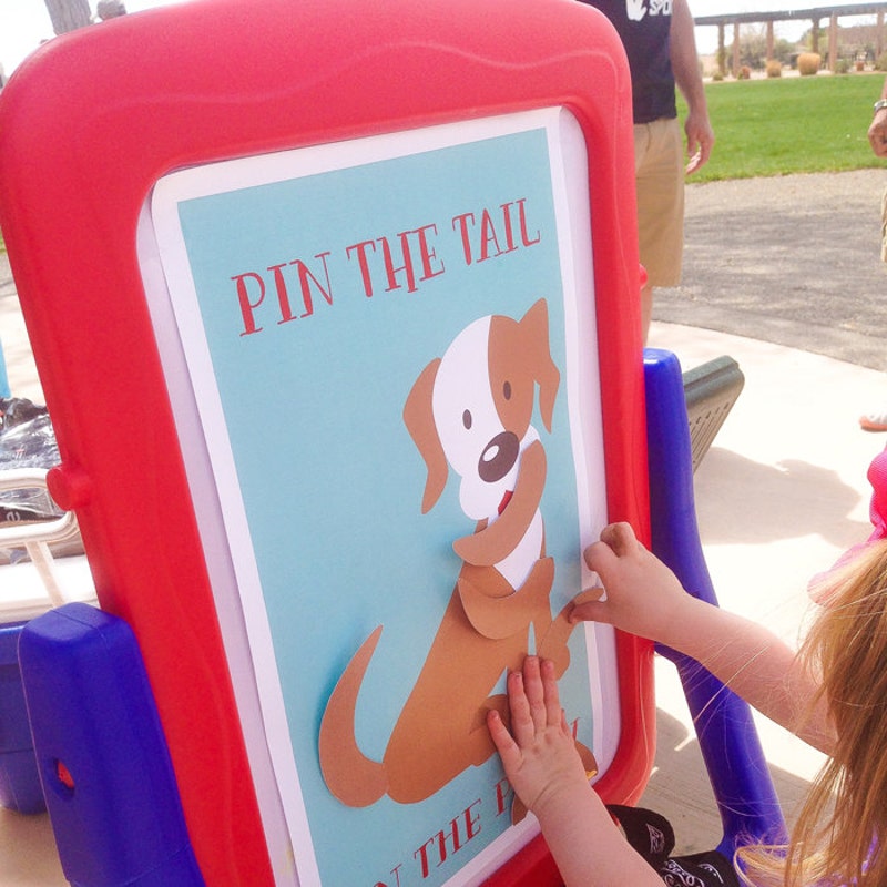 Pin the Tail - Etsy