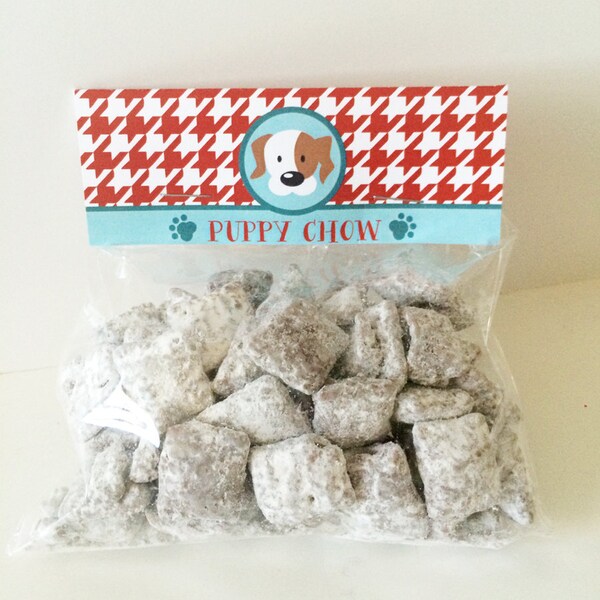 Puppy Chow Label - Etsy