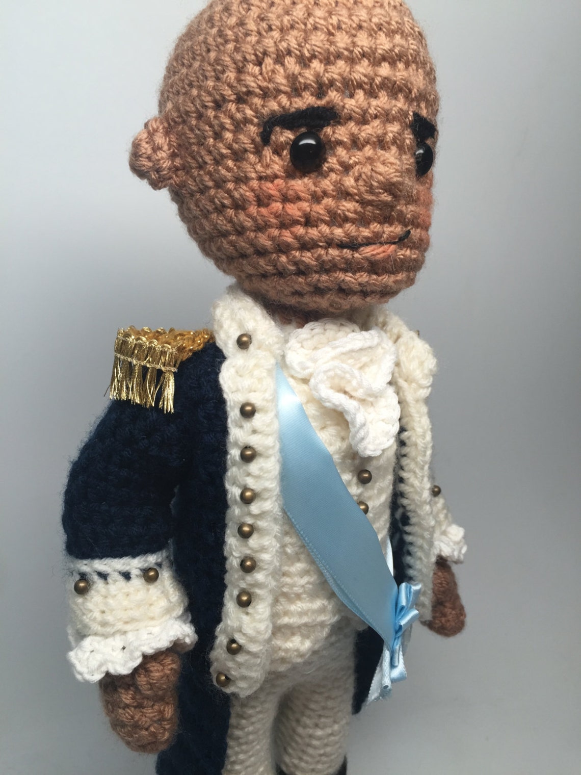 PATTERN PDF George Washington in Hamilton Musical Amigurumi | Etsy
