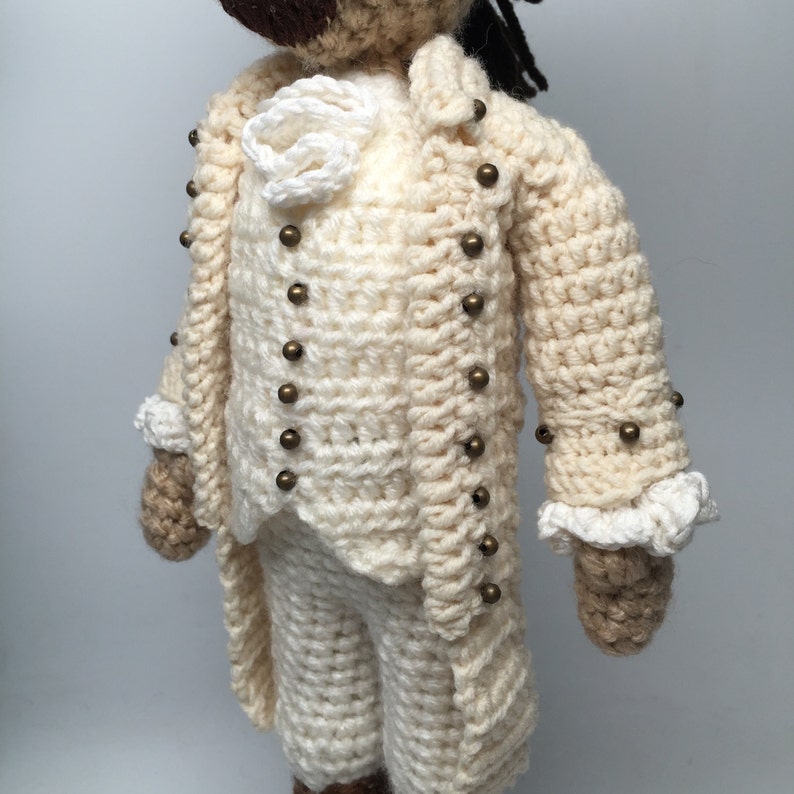 PATTERN PDF Alexander Hamilton Amigurumi Crochet Doll Crochet Doll ...