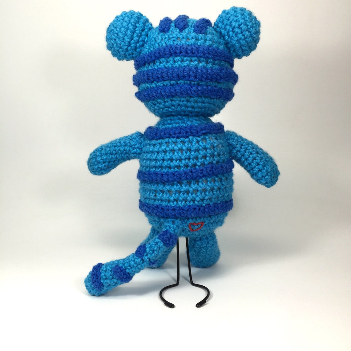 PATTERN PDF Blue Tiger Crochet Doll Pattern Amigurumi | Etsy