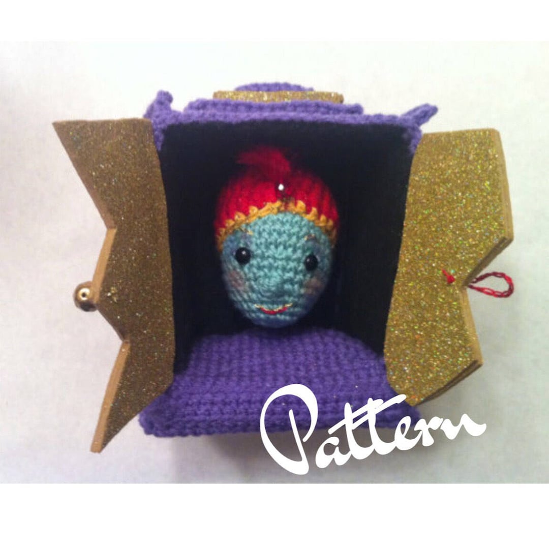 PATTERN PDF Jambi From Pee-wee's Playhouse Crochet Doll Amigurumi ...