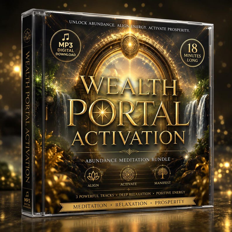 Wealth Portal Activation Meditation Bundle | Abundance, Prosperity ...